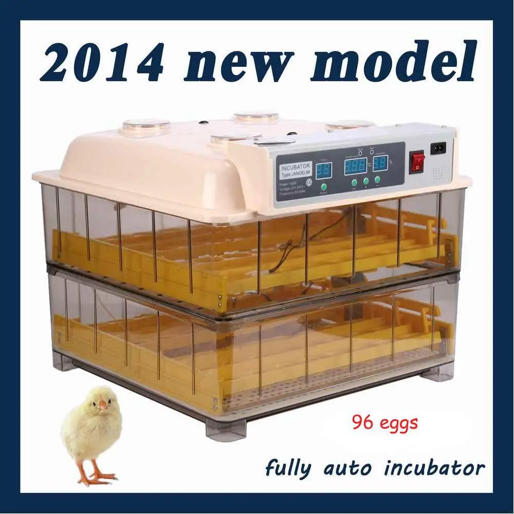 Cheap Price Poultry Hatchery Machine 96 Eggs Digital Temperature Full ...