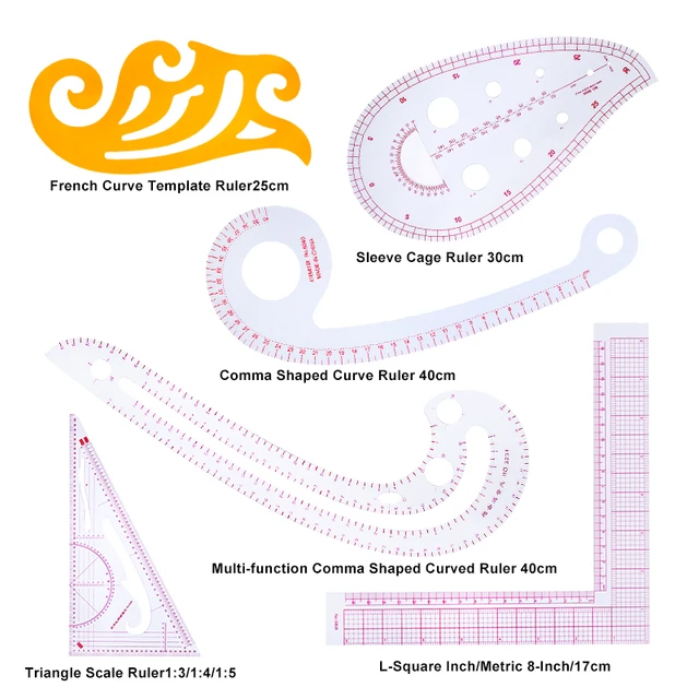 Printable French Curve