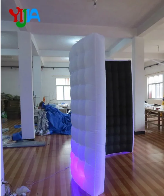 Wedding, party backdrop 10ft*8ft inflatable LED wall white color ...