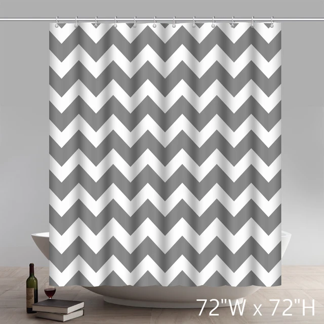 H Lime Green Chevron Print