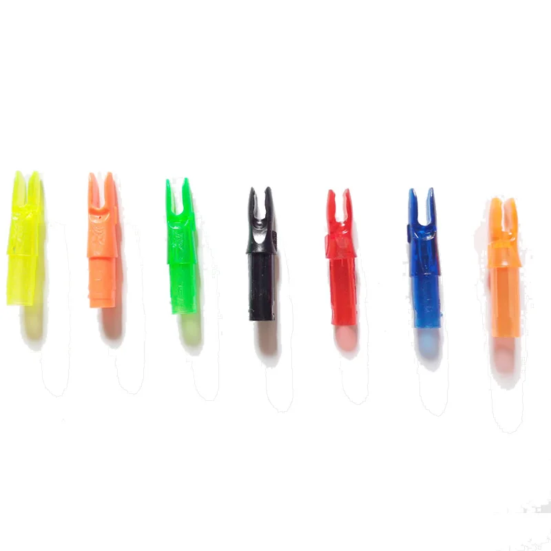 50pcs archery 6.2mm nock plastic pin nock arrow shaft accessories Tail ...