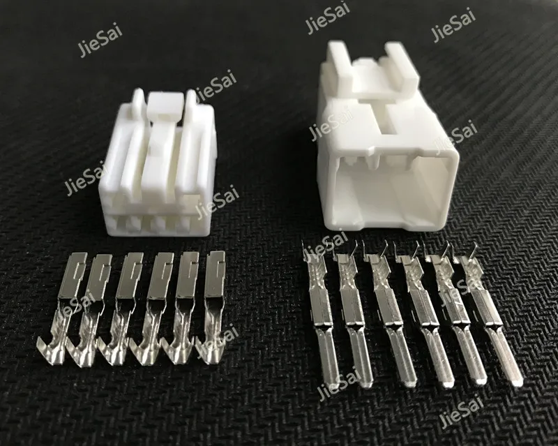 Auto Wire Connector 6 Pin MG651044 MG 651044 6 Way Female Male Plug ...