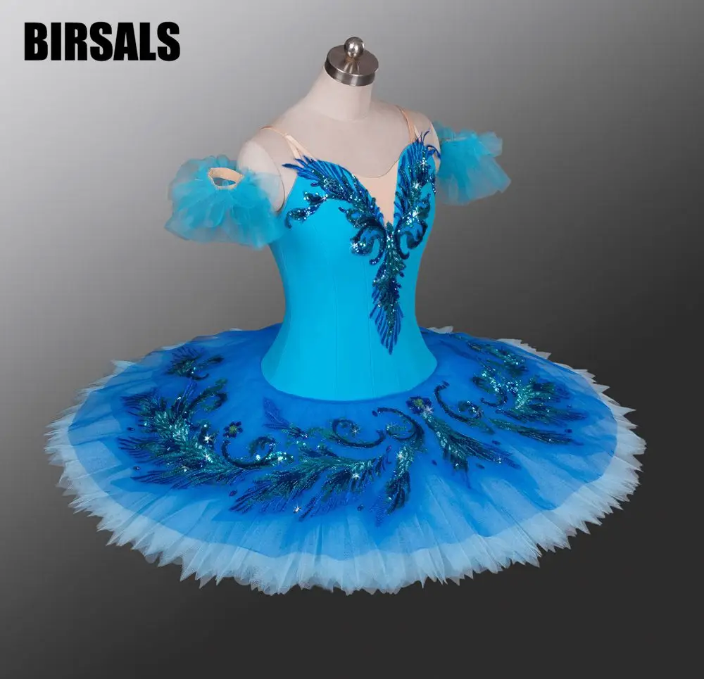 Blue Bird Variation Tutu Adult Girls Professional Ballet Tutus Blue ...