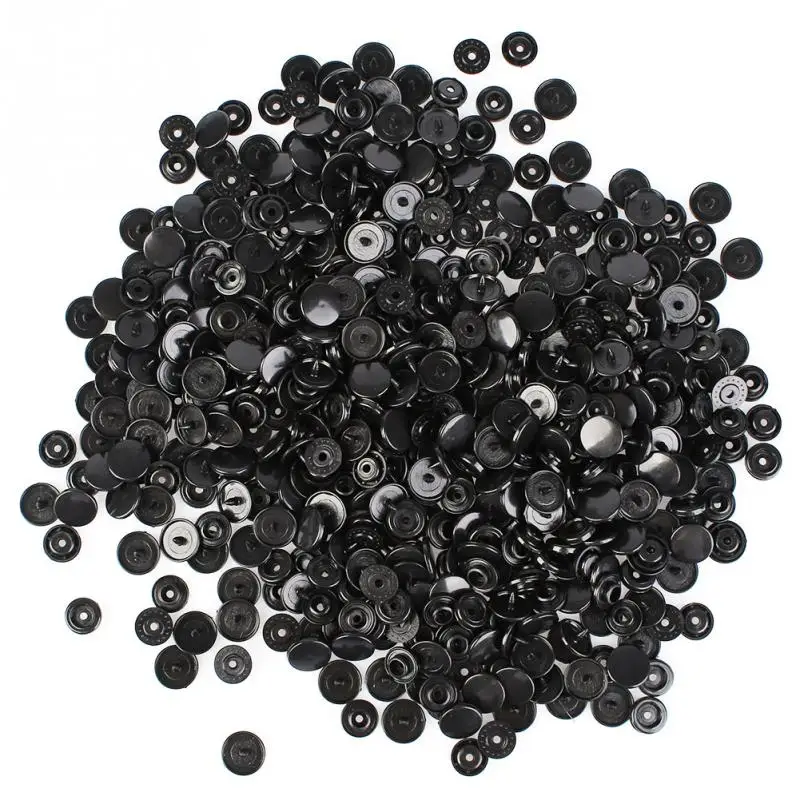 150 Sets T5 Plastic Button Snaps Fasteners Dummy Clips Press Studs New ...