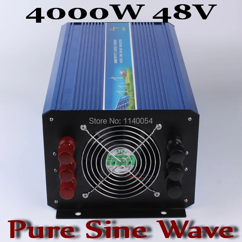 4000w 48v inverter,dc ac pure sine wave inverter 4000W,48V DC to AC100 ...