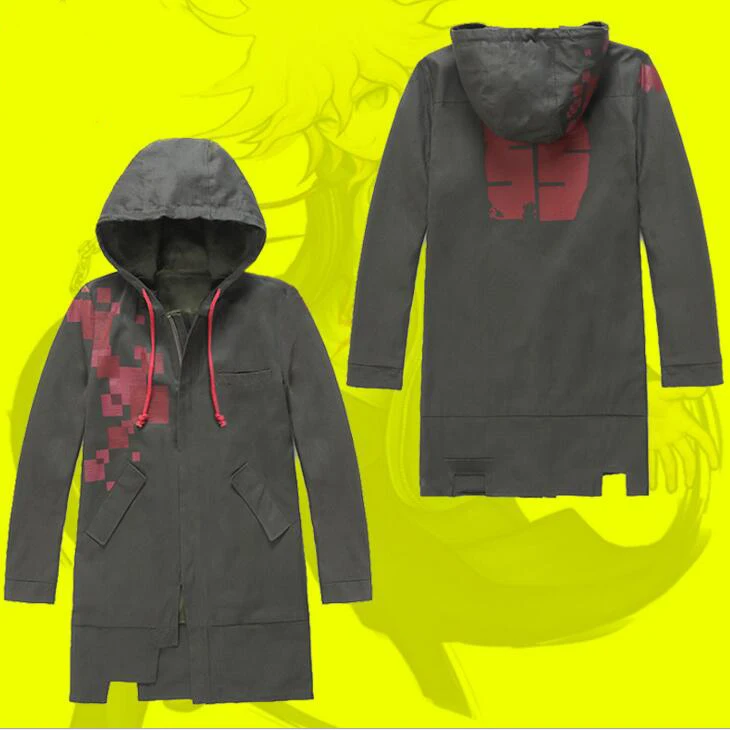 Danganronpa-2-Nagito-Komaeda-Nagito-Army-Green-Jacket-T-Shirt-Anime ...
