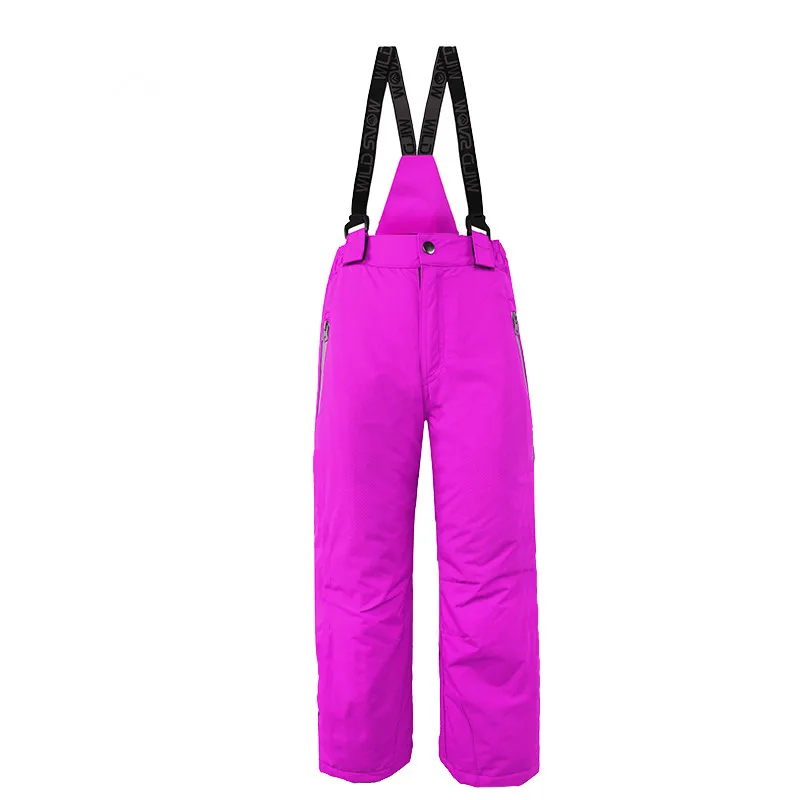 Wild Snow Ski Pants Kids Girl Snow Pants Kids Boys Waterproof Pant ...