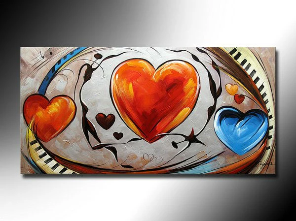 Abstract Art Love Theme
