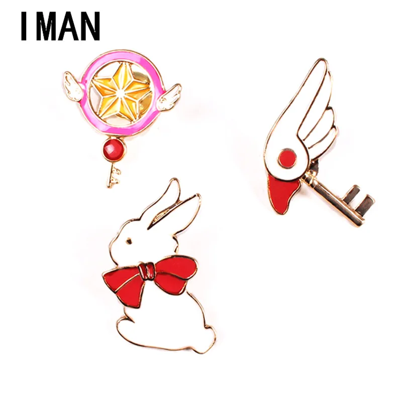 2018 Real Enamel Pin Brooches For Animation Design The Bird Head Staff ...