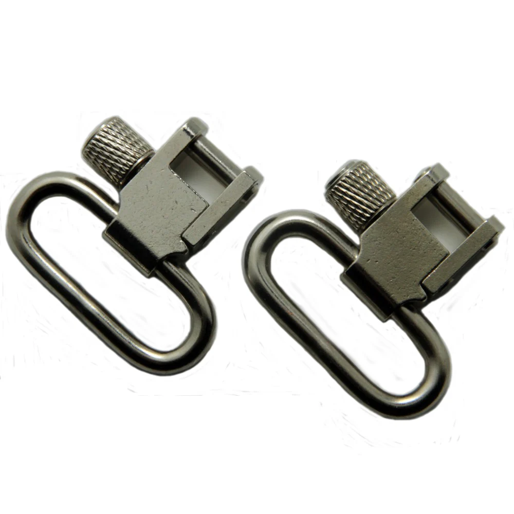 2 pcs/lot Gun Sling Swivels 1" QD Quick Detachable Super Sling Swivel ...