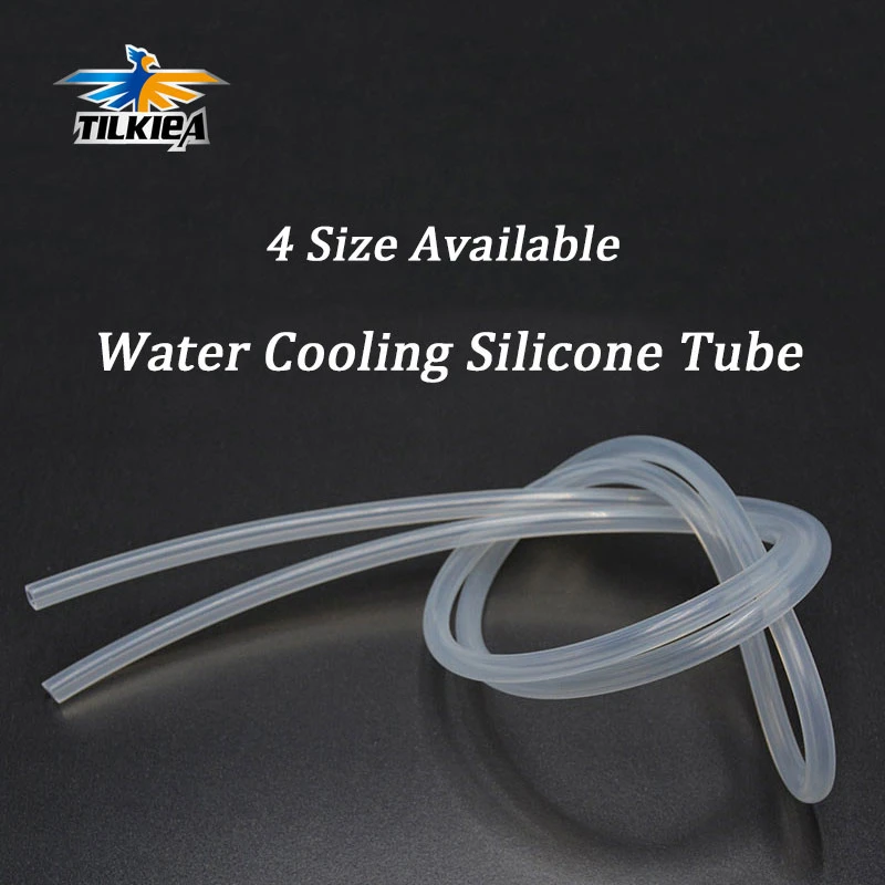 3x5mm / 3x6mm / 4x6mm / 4x7mm / 4x8mm Water Cooling Silicone Tube Heat ...