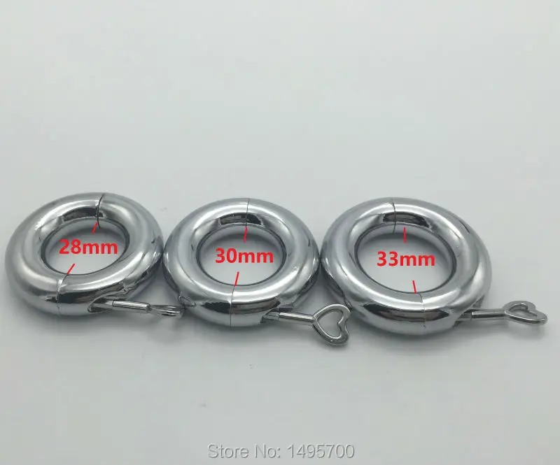 2017-Metal-sex-toys-male-scrotal-shackle-penile-ring-testicle-pendulum ...