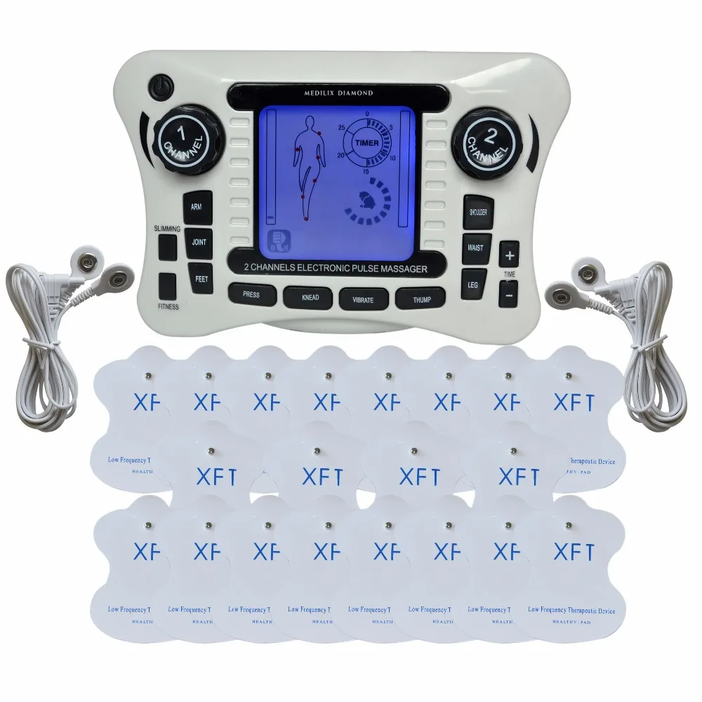 Tensems Digital Therapy Massager Full Body Relax Device Muscle Stimulator With Massage