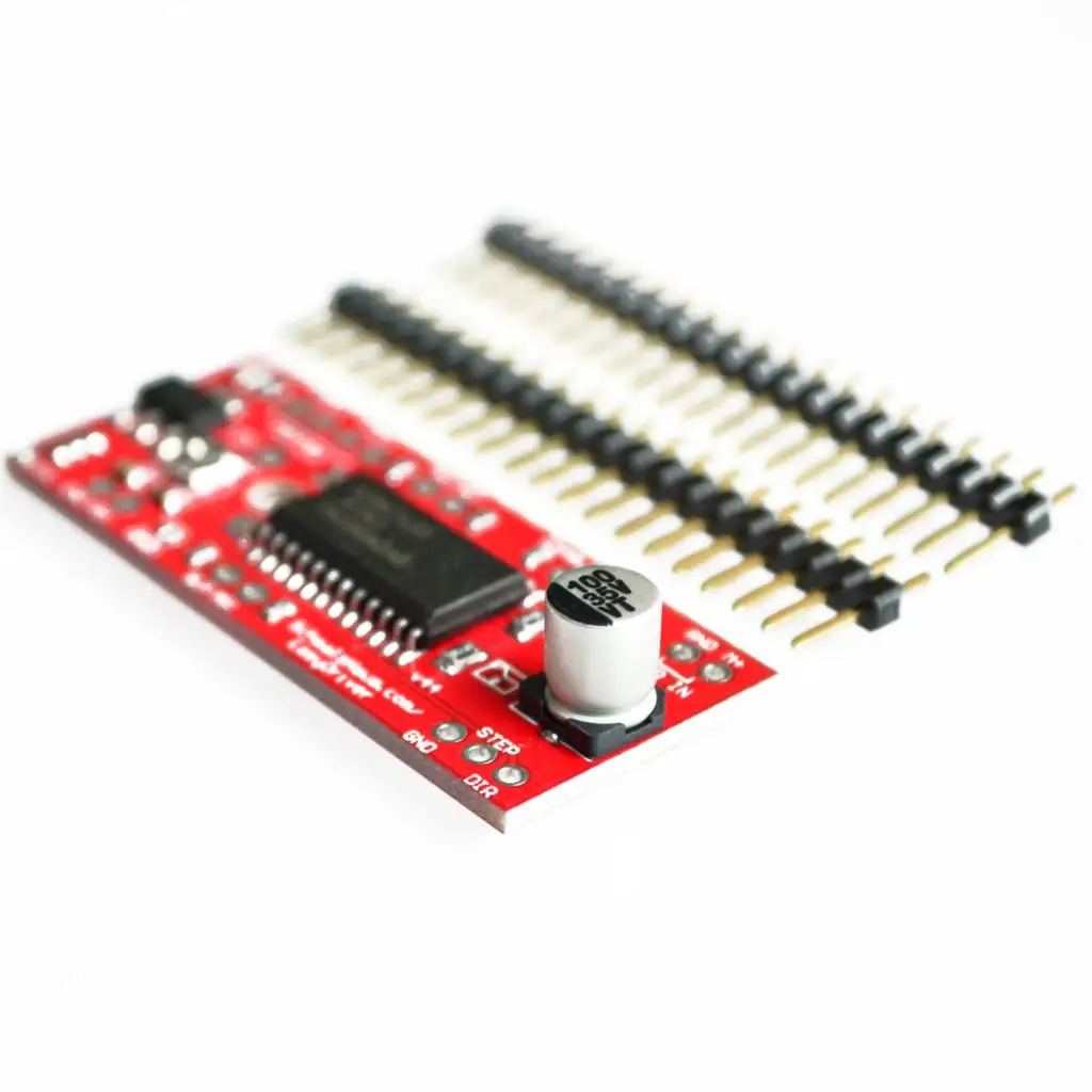 A3967 EasyDriver Stepper Motor Driver - 47x20mm in size.