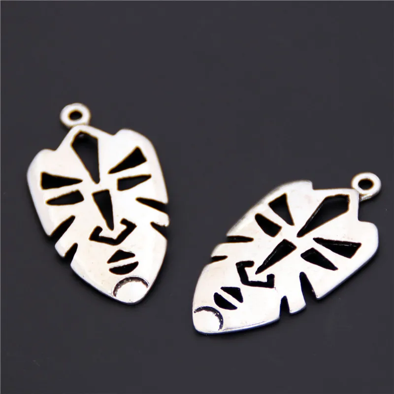 10pcs Silver Color African Mask Charms African Mask Charms Pendants For ...