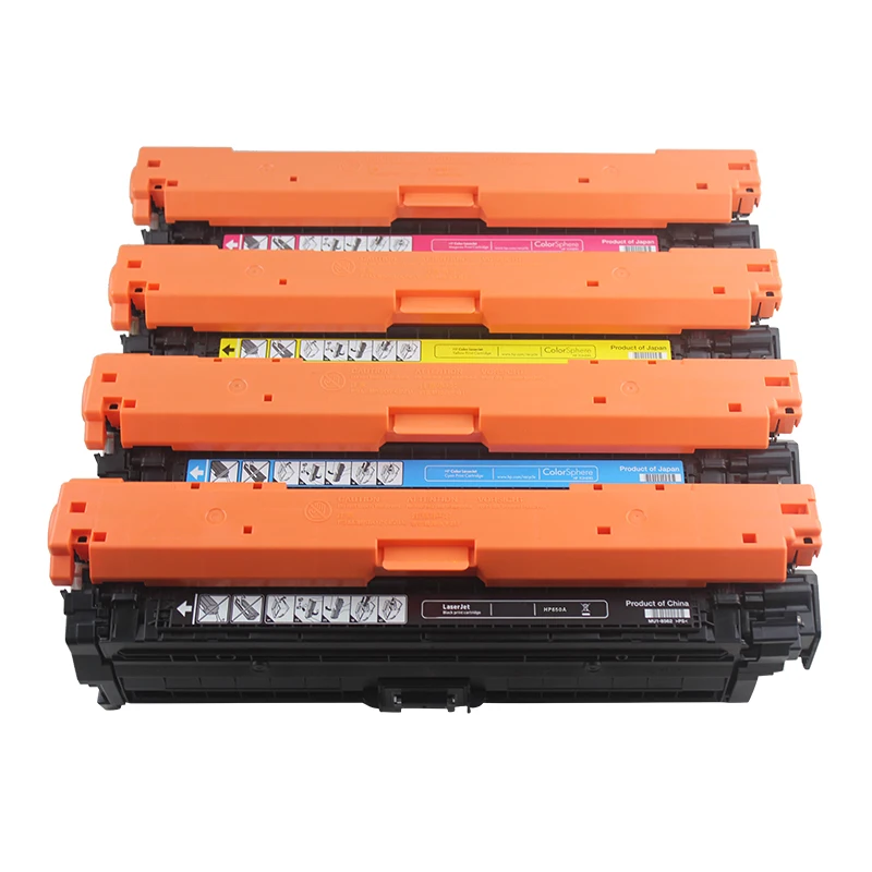 สำหรับHP 651A CE341A CE342A CE343A CE340AตลับหมึกสำหรับHP Laserjet ...
