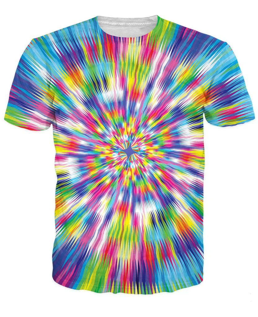 Warp Speed T Shirt Psychedelia Colorful Trippy t shirt Women Men 3D ...