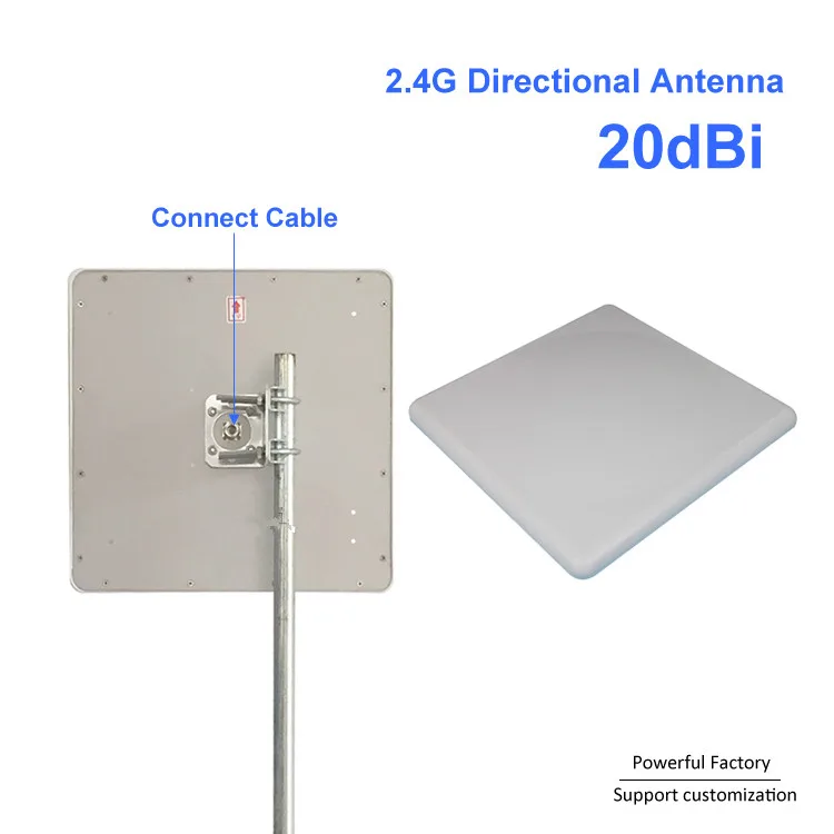 High Gain 20dBi 2.4ghz antenna outdoor flat oriented 2.4g antenna ...
