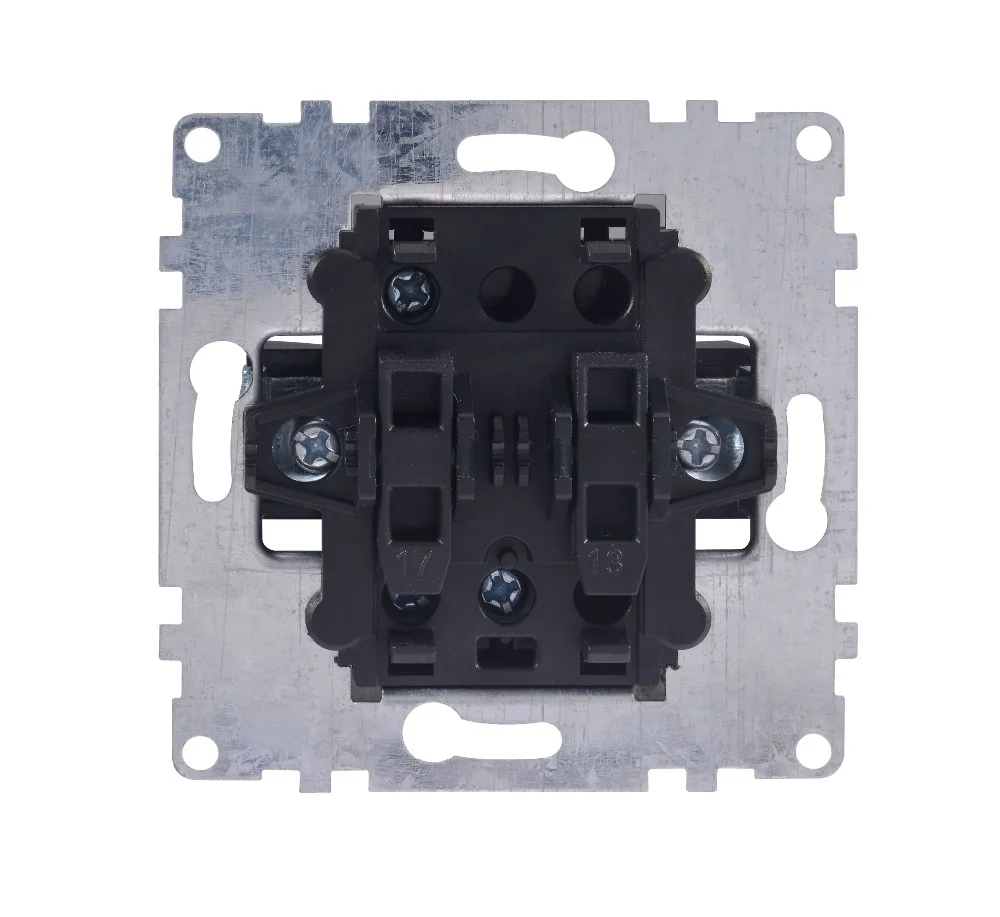 Light switch wall switch Two gang switch European Sky blue Color inset ...