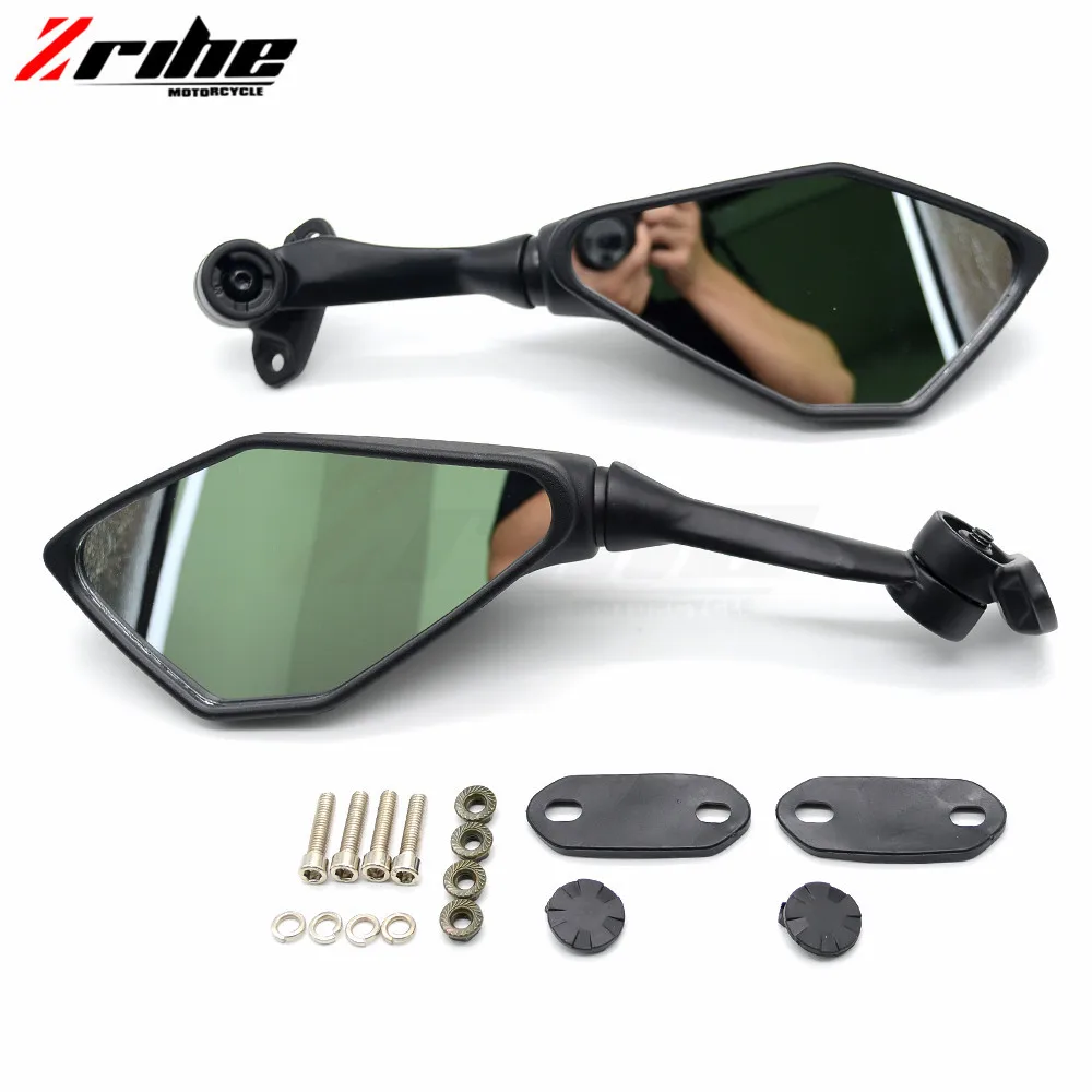 For 1pair Universal Motorcycle Cnc Aluminium Backup Rearview Mirrors