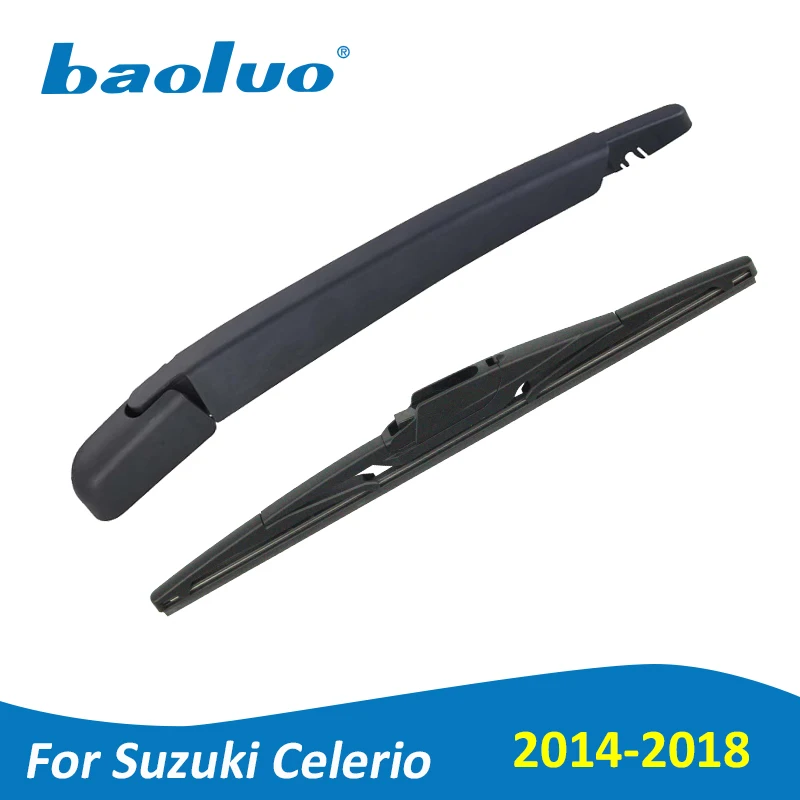 BAOLUO 12" Rear Wiper Blade And Wiper Arm For Suzuki Celerio 2014 2015 ...