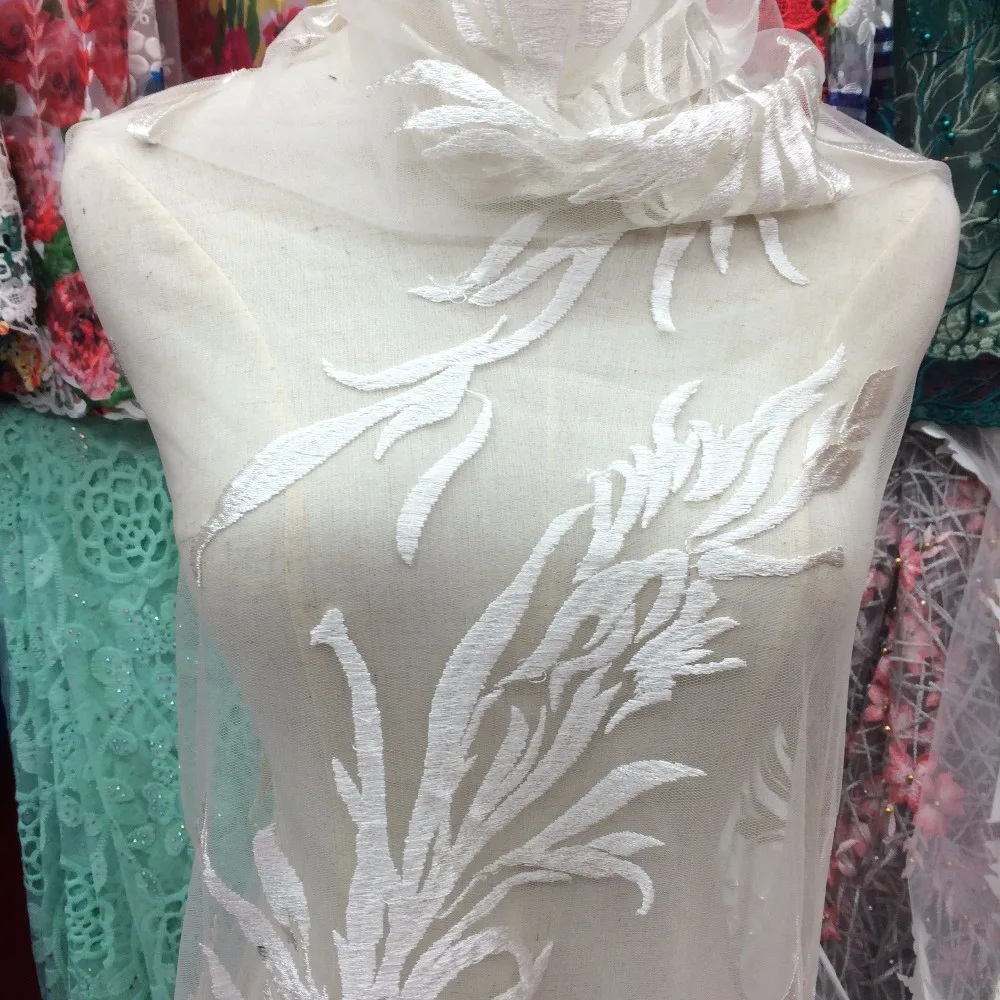 2016 hermosa tela de encaje africano encaje de alta calidad nigeriano ...