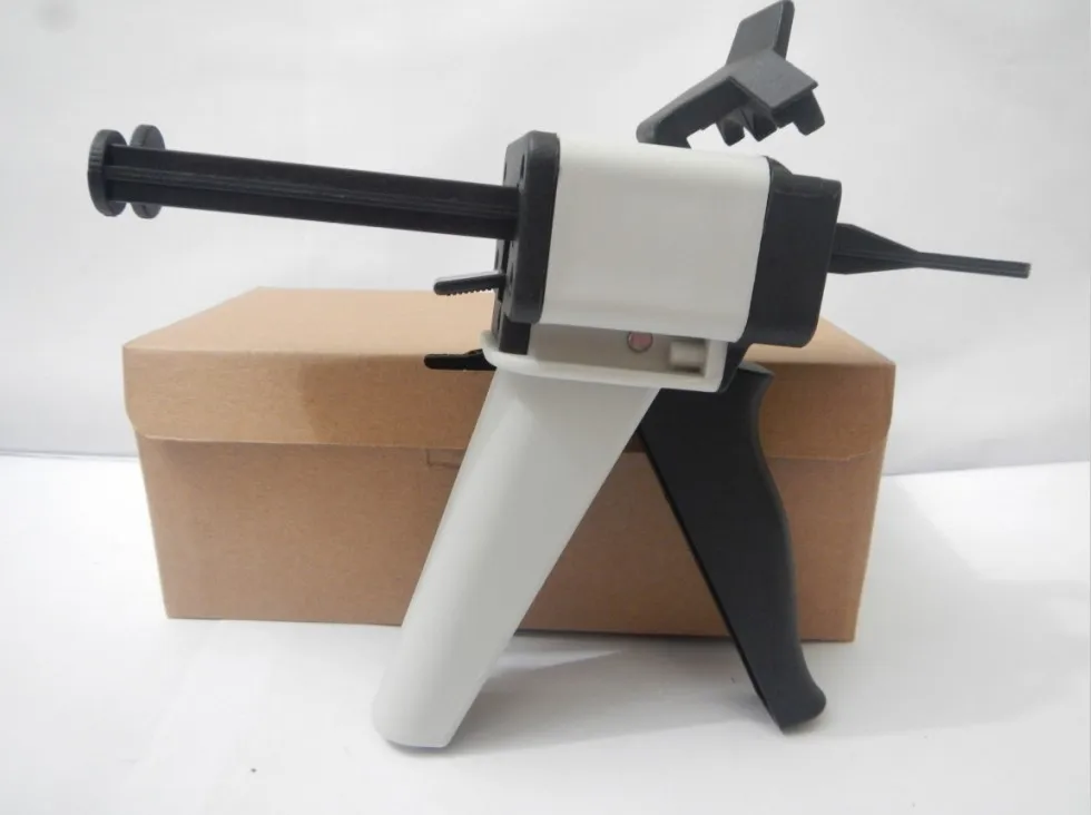 1:1 Ratio Dental Impression Mixing Dispenser Dispensing Gun 50ml ...
