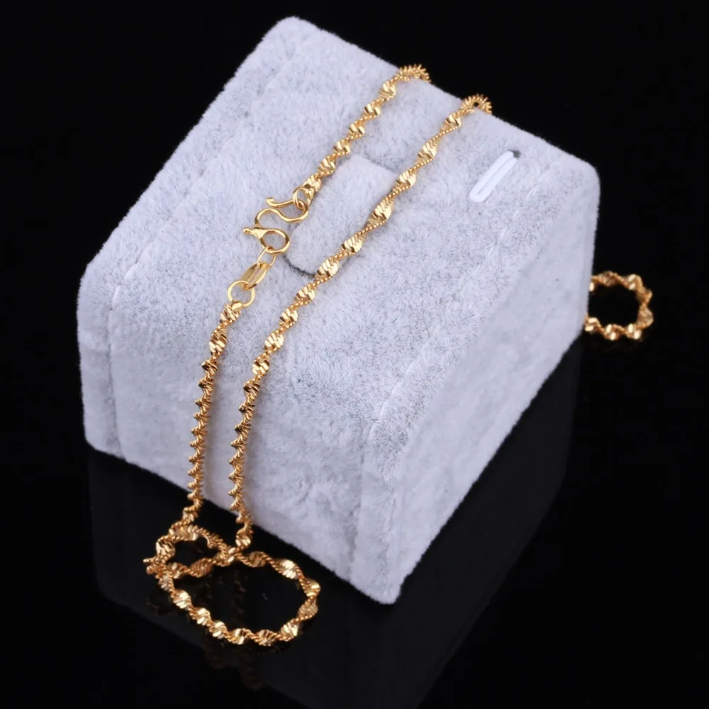St.kunkka DIY Rope Gold Color Chains Necklace For Pendant Women Chokers ...