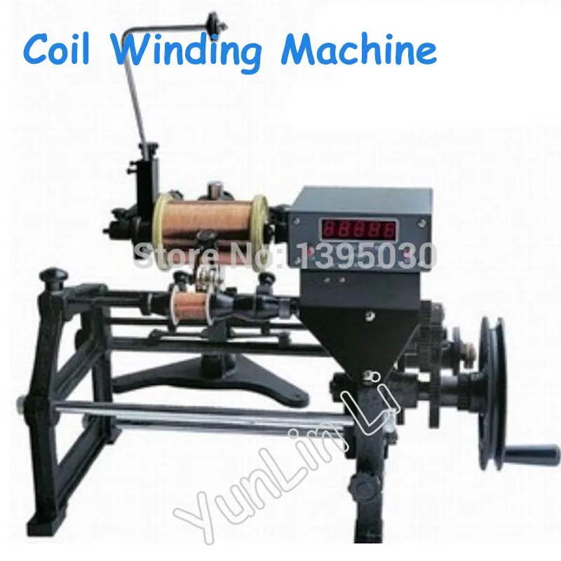 Manual Hand Electronic Coil Winding Machine 220V Applicable Wire ...