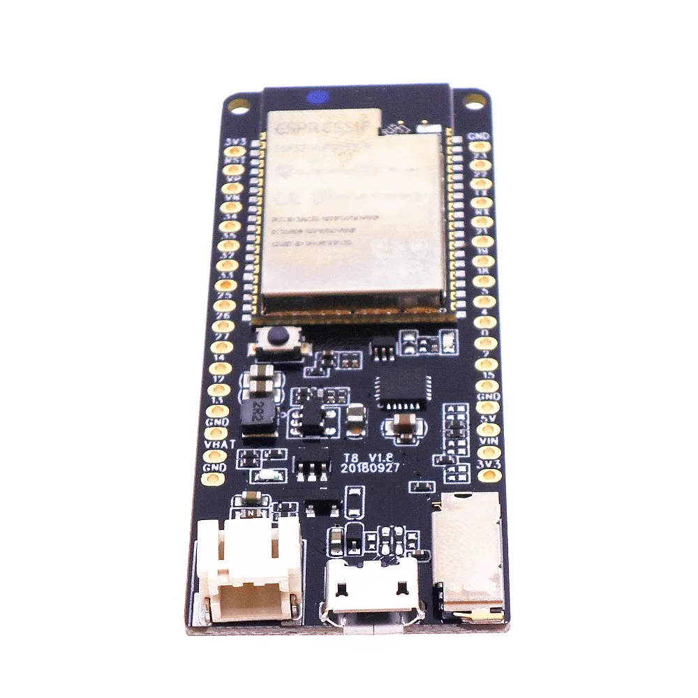Для TTGO ESP32-WROVER-B T8 V1.8 ESP32 4MB PSRAM TF карта WiFi модуль ...