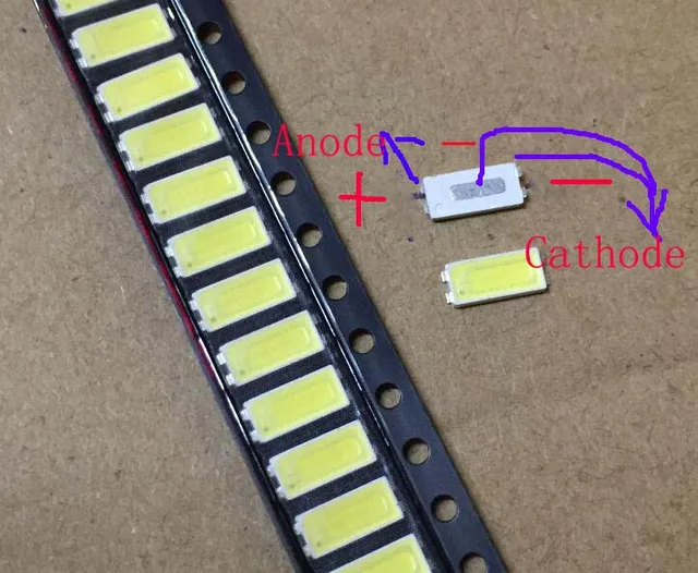 100PCS Lot SMD LED 7030 6V Beads Cold White 1w 70LM 160mA Super Bright 100PCS Lot SMD LED 7030 6V Beads Cold White 1w 70LM 160mA Super Bright
