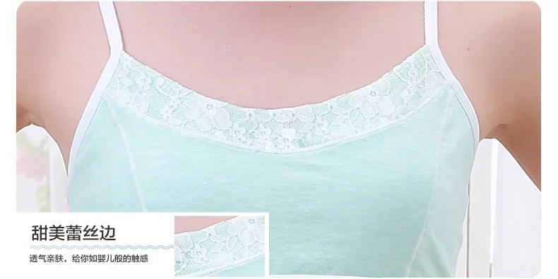 Soft Bra Teenage Underwear Bra Set Training Bras And Panties 1052|Bras ...