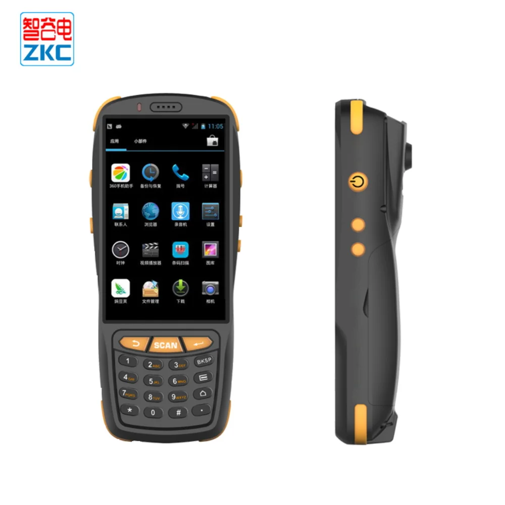 Zkc3503 scanner para celular android, gsm, pda com 3g, wi fi, bluetooth ...