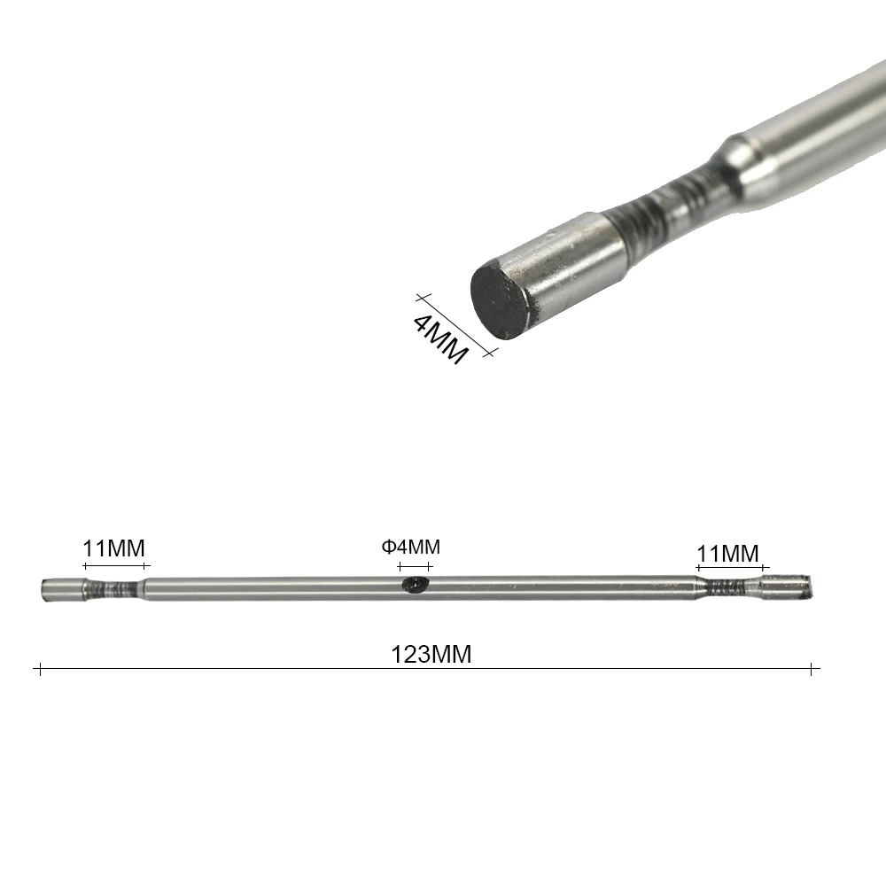 Adjustable Drill Attachment Cutter Pole Accessory for Double Heads ...