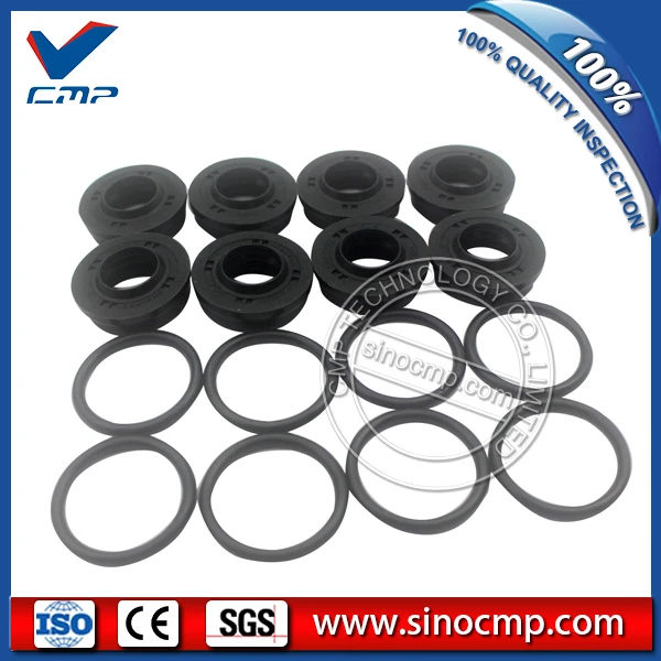 PC220 8 pilot valve seal kits, repair kit for Komatsu excavator|kit ...