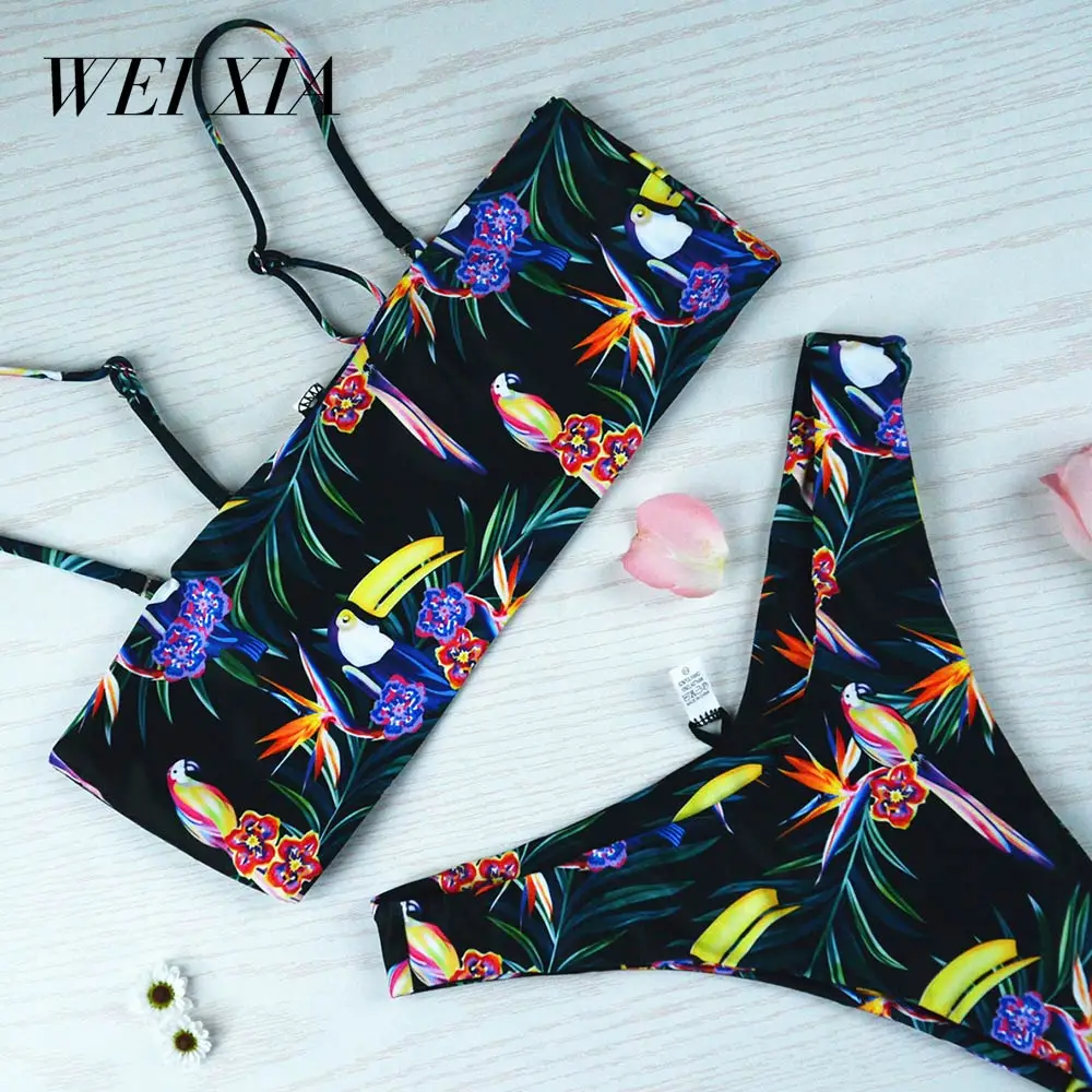 Weixia 2018 New Arrival Woman Bikinis Sexy 9022 Swimsuit Swimwear