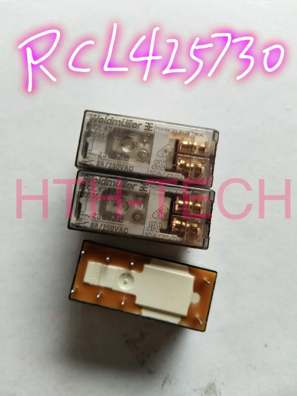 Rcl425730 Power Relay 8a 230vac 8 Pins Equivalent As Rt424730 - Relays ...
