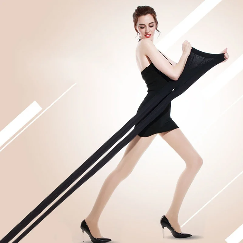 80d Super Elastic Magical Tights Women Goose Down Silk Stockings Skinny