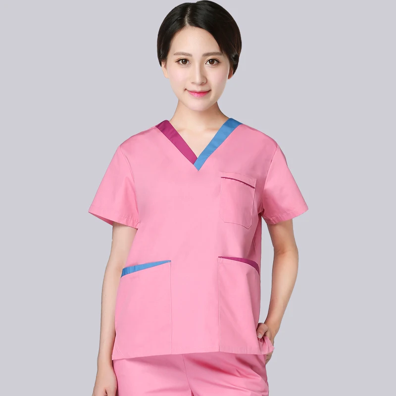 Meidcal scrub suit Hospital surgical clothing doctors nurse Isoiation ...