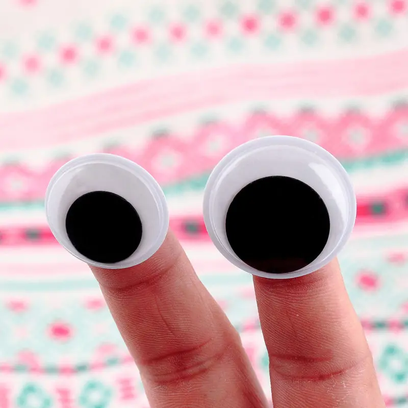 20pcs Middle Diy Handwork Cartoon Animal Eye,3d Rolling Eyes Sticker ...