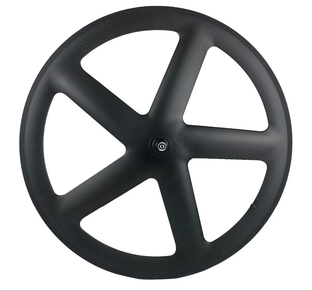 700c Full Carbon 5 Spokes Clincher/tubular Wheels Five-spoke Carbon ...