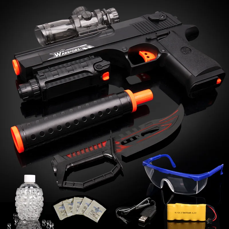 Boy toy gun electric water bomb revolver pistol Shaheen Xiuluo-in Toy ...