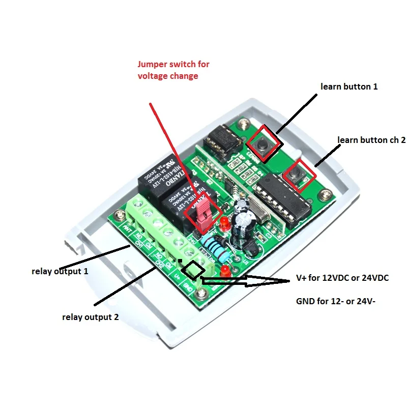 LPSECURITY Door Lock Access Control Wireless Keypad password switch kit ...