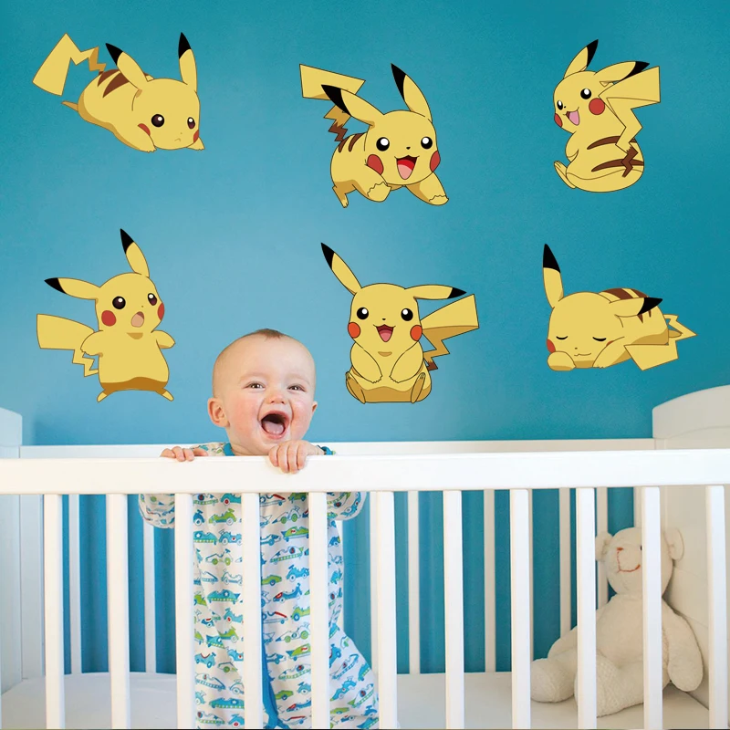 Anime Pokemon Home Decor Wall Sticker - KawaiiMerch.com