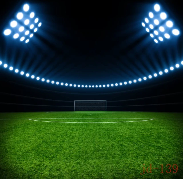 Dark Football Field