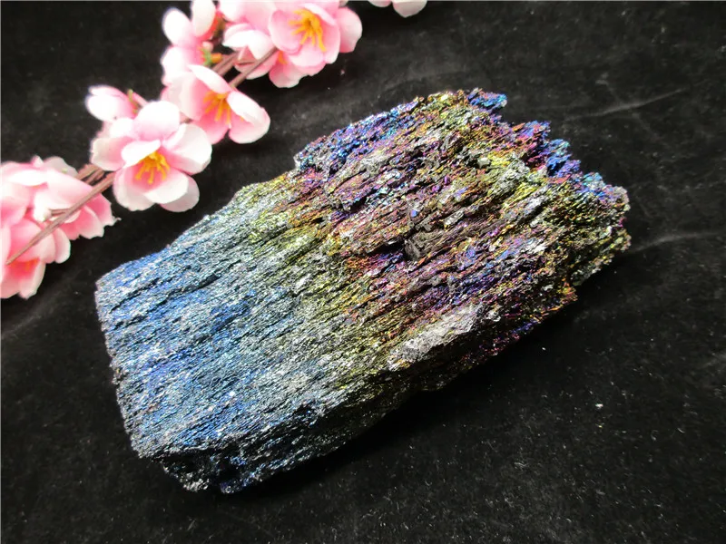 Natural Colorfu Silicon Carbide Colorful Gem Ore Decoration Rock ...