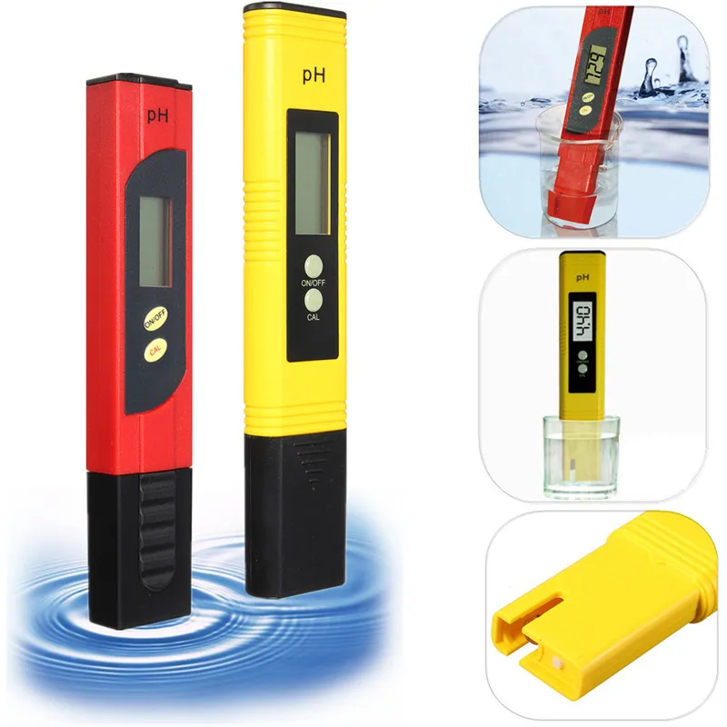 Mini Digital Pocket Pen Type Ph Meter Tester Aquarium Hydroponic Pool ...