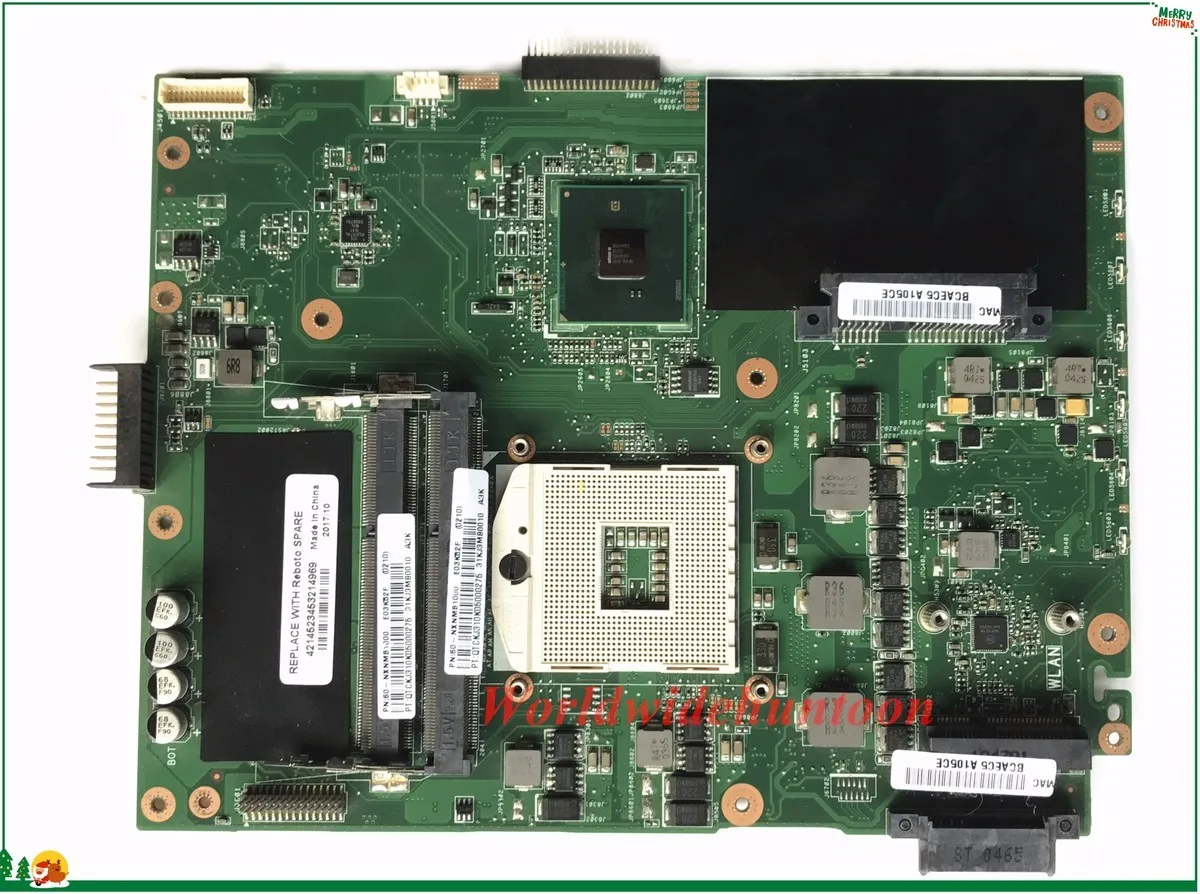 High Quality Mb 60-nxnmb1000 For Asus K52f Laptop Motherboard Rev2.2 ...