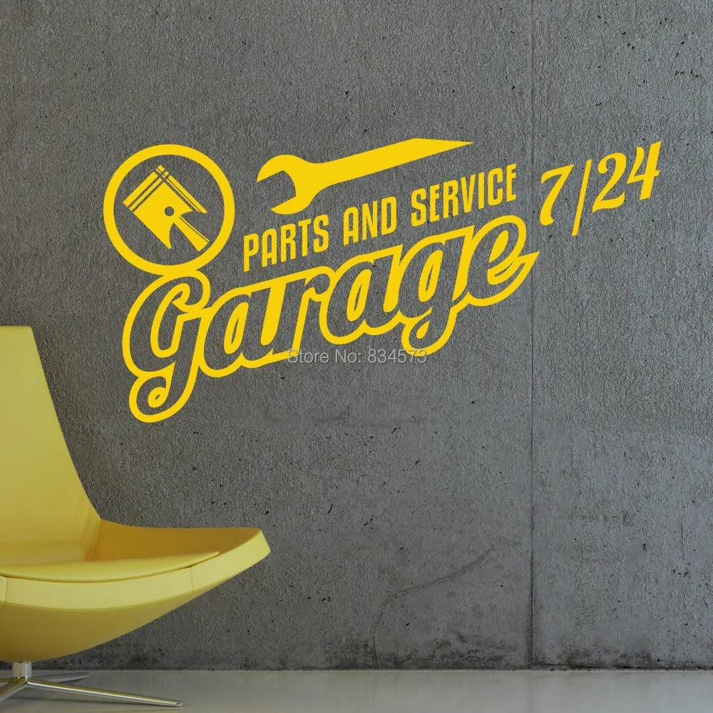 Personalized Garage Decal Shop