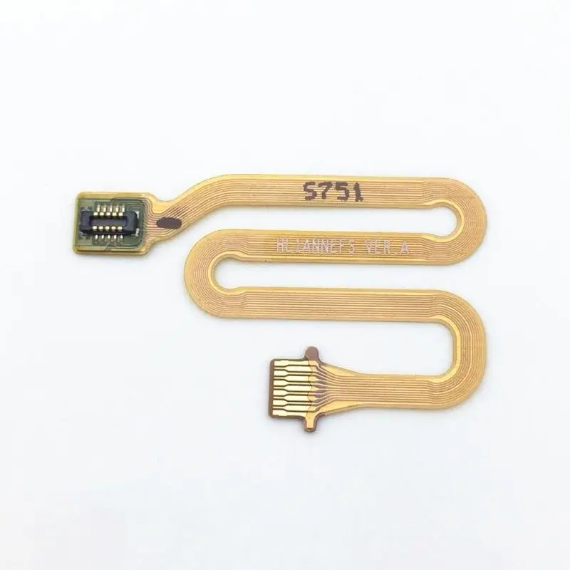 Fingerprint Home Button Connection Flex Cable Part For Huawei P20 Lite ...
